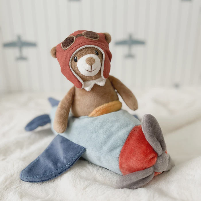 Pilot Bear and Plane – Wild West Baby Co
